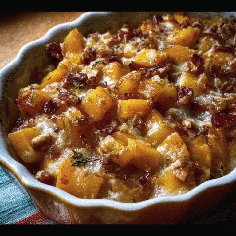 Butternut Squash Apple Bake Recipe - Nely Recipes